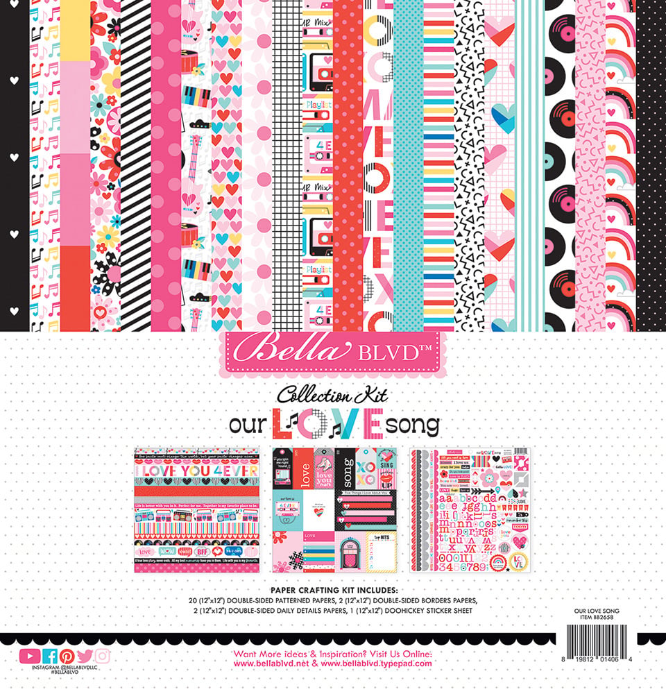 Bella Blvd - Our Love Song Collection - 12 x 12 Collection Kit