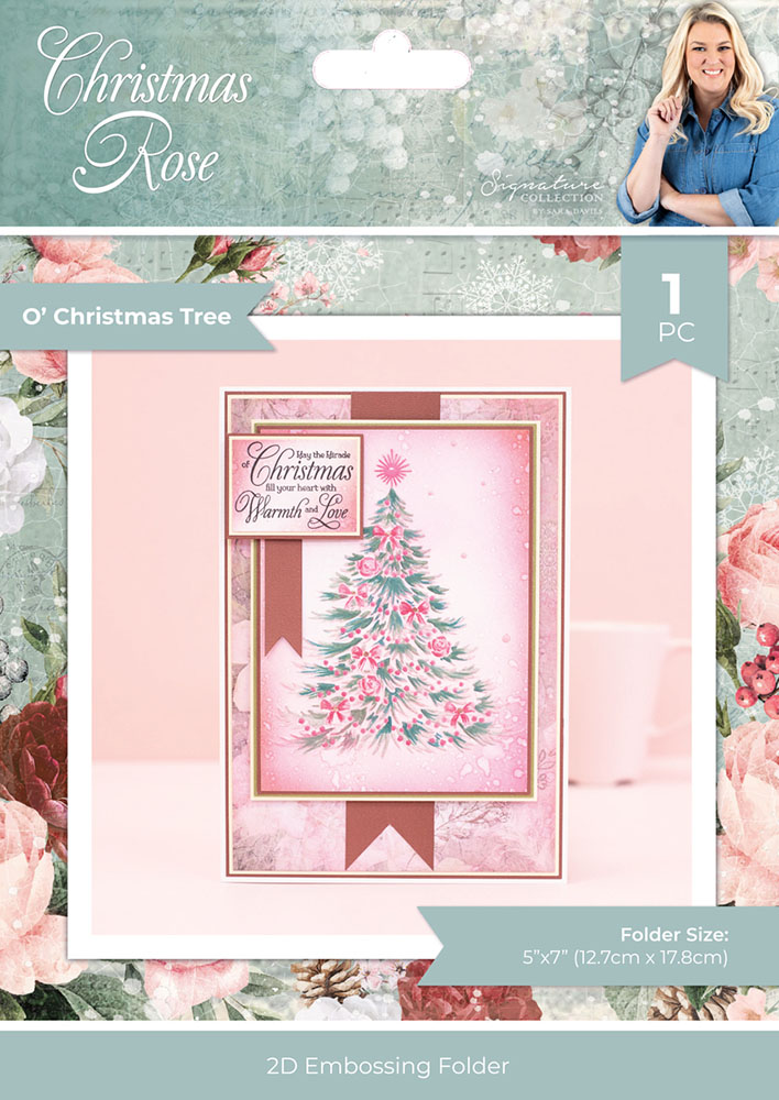 O' Christmas Tree Embossing Folder from Crafter's Companion