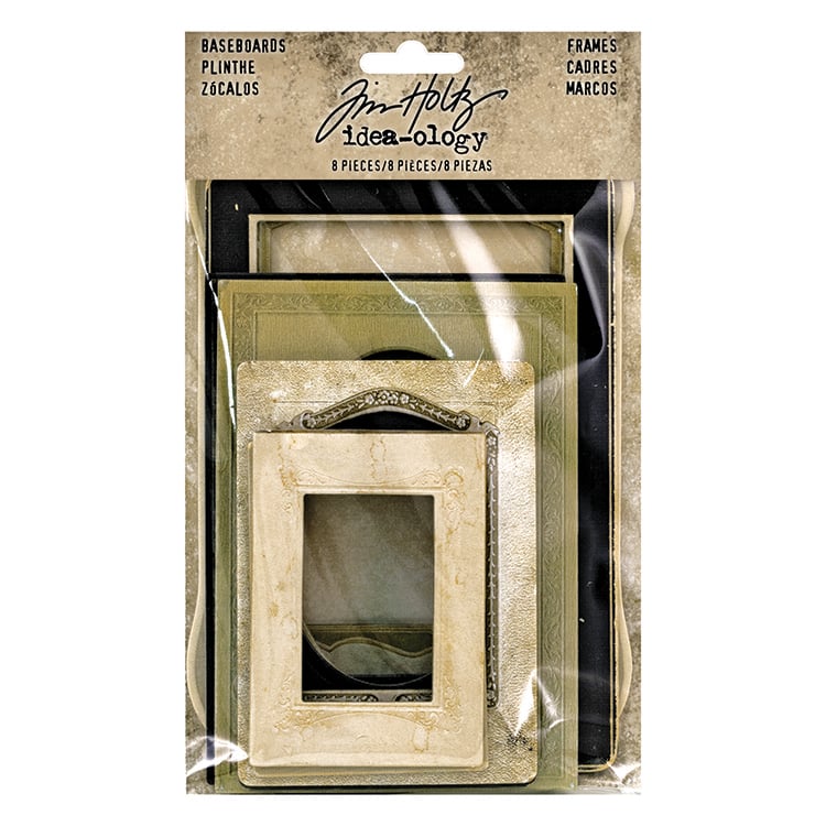 Ideaology Tim Holtz Frames Baseboards | Scrapbook.com