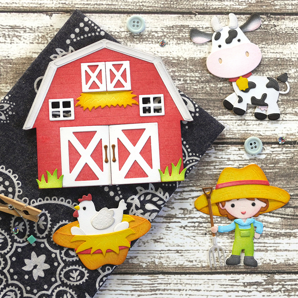 Elizabeth Craft Designs - Life Is Better On The Farm Collection - Dies ...