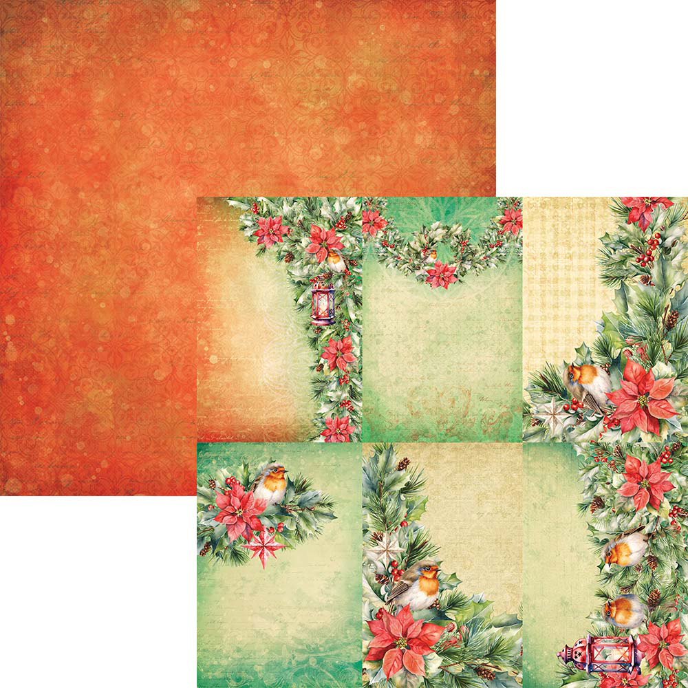 Elizabeth Craft Designs - Festive Holly Collection - 12 x 12 Paper Pack ...