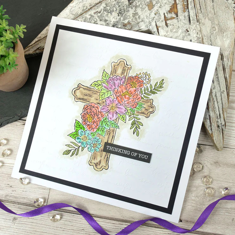 Hunkydory - Moonstone Embossing Folder - Script