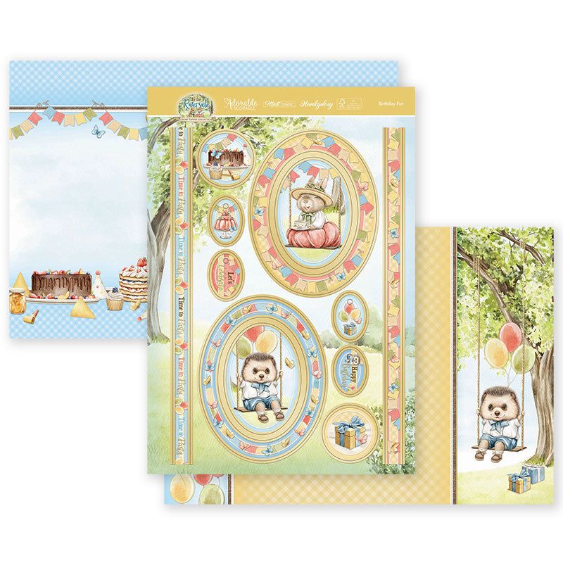 Hunkydory - Luxury Topper Set - Birthday Fun