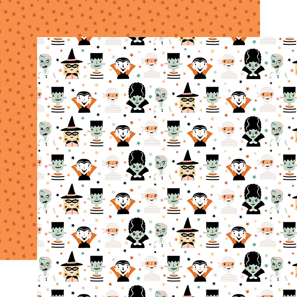 Echo Park - Spooktacular Halloween Collection - 12 x 12 Double Sided ...