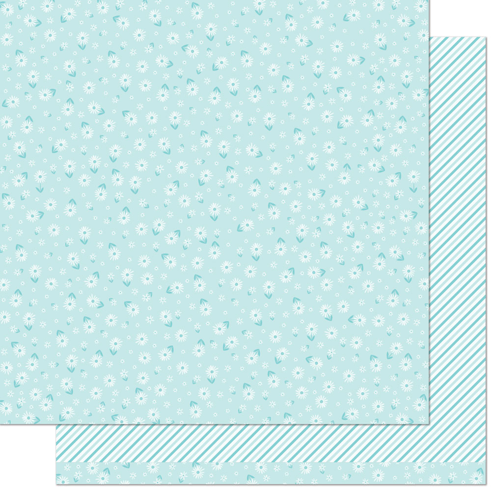 Lawn Fawn - Flower Market Collection - 12 x 12 Double Sided Paper ...