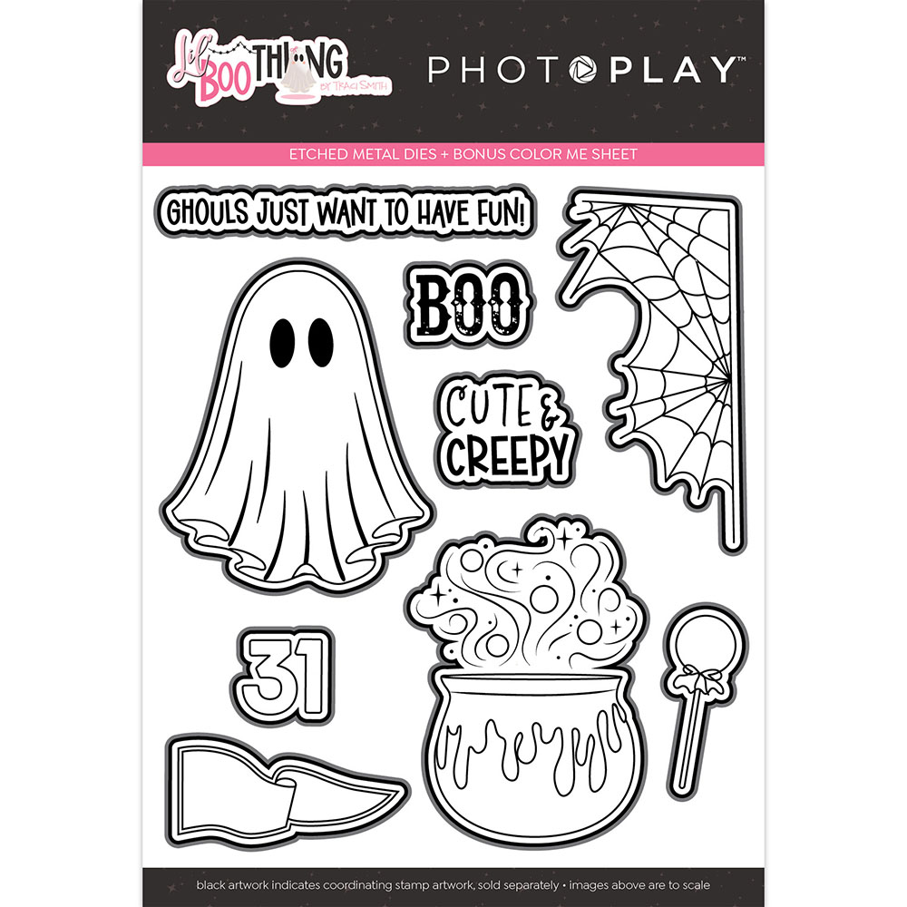 PhotoPlay - Lil' Boo Thing Collection - Etched Dies