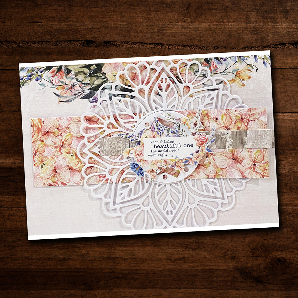 Paper Rose - Cardmaking Kit - Emily's Garden