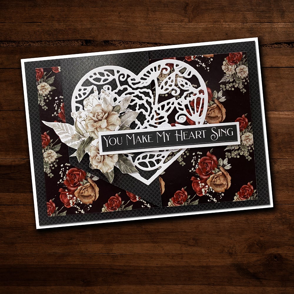 Paper Rose - Cardmaking Kit - Forever