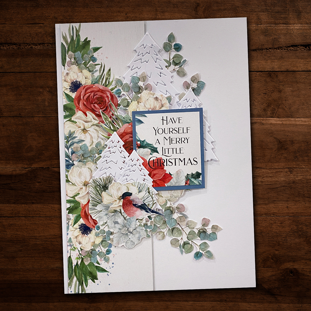 Paper Rose - Cardmaking Kit - Winter Blooms