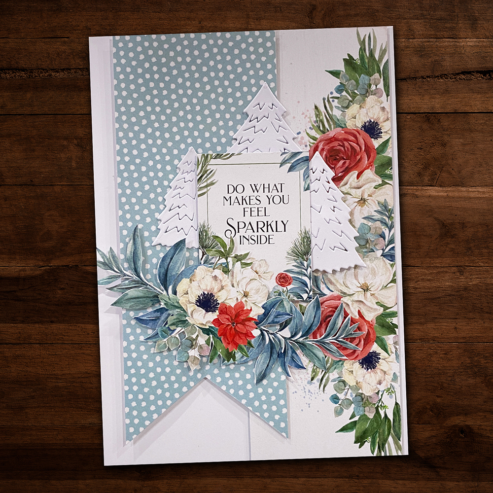 Paper Rose - Cardmaking Kit - Winter Blooms