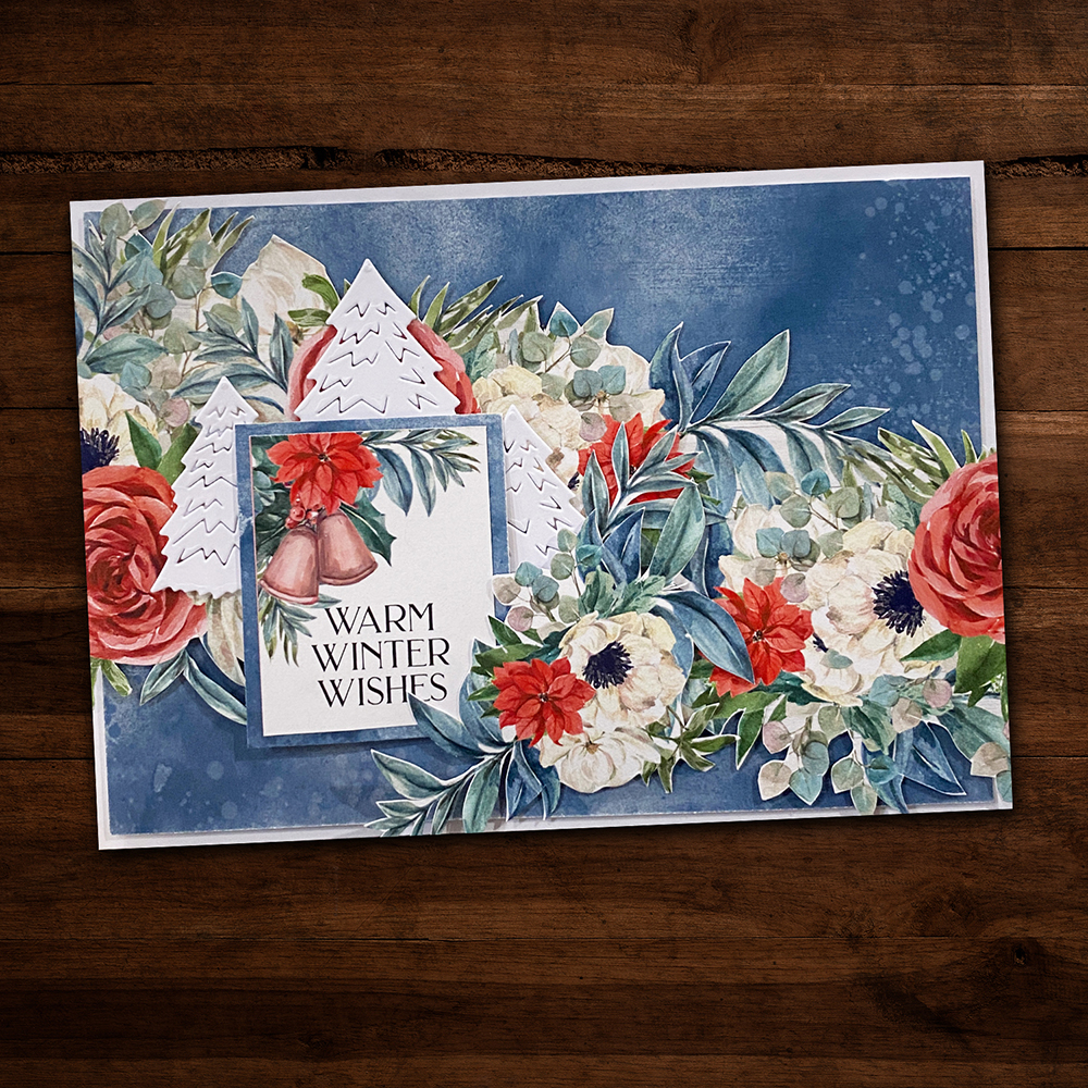 Paper Rose - Cardmaking Kit - Winter Blooms