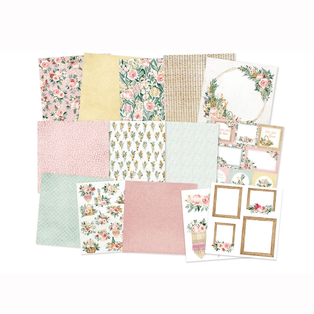 P13 - Flowerish Collection - 6 x 6 Paper Pad