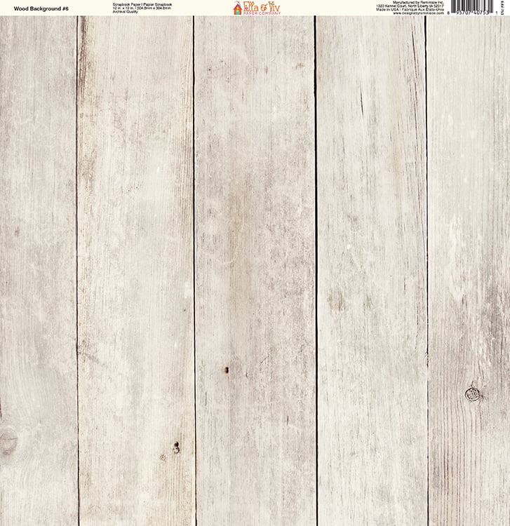 Ella and Viv Paper Company Wood Backgrounds Six Paper