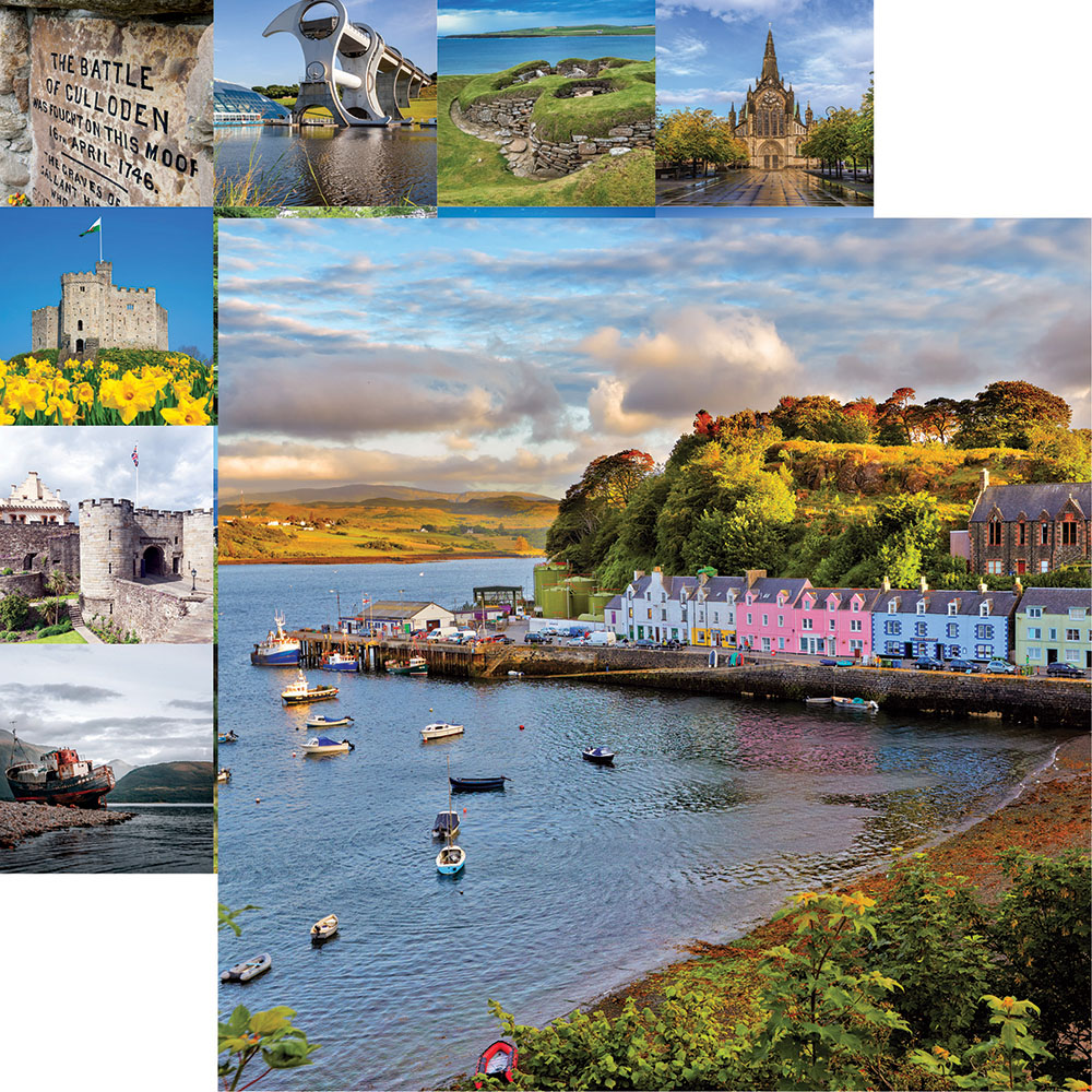 Reminisce - Scotland And Wales Collection - 12 x 12 Double Sided Paper ...
