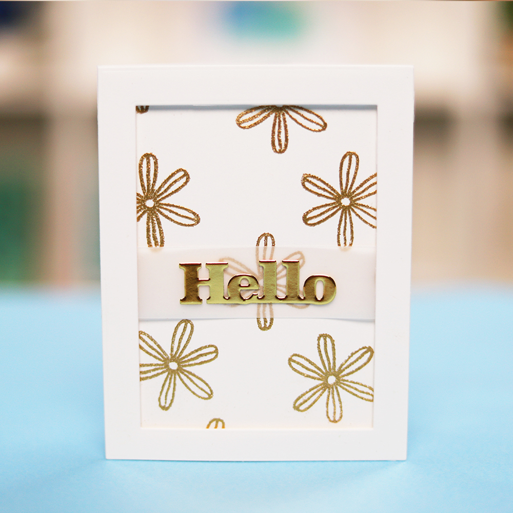 Scrapbook.com - Hello Bloom - Dies, Paper, Stamps