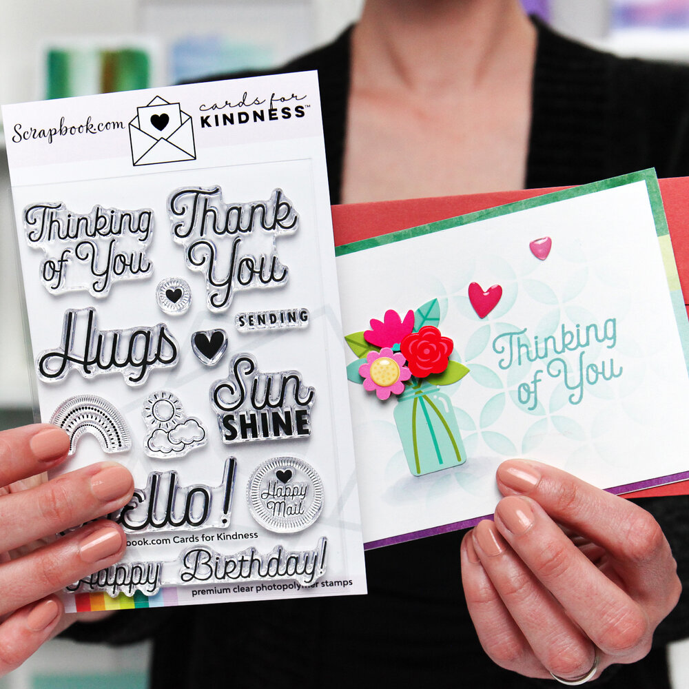 Cards for Kindness Stamp Set by Scrapbook.com