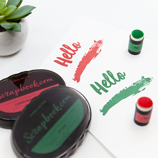 Scrapbook.com Holiday Hybrid Ink Pad Kit