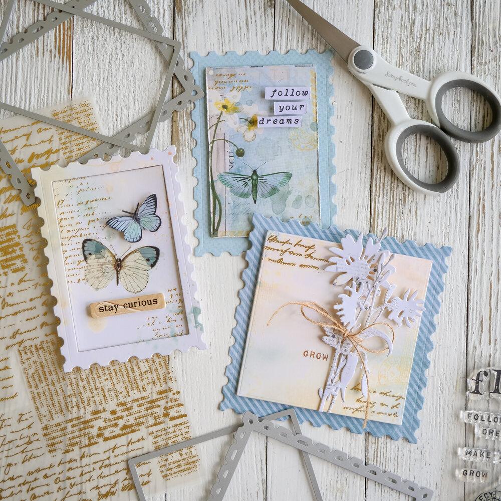 Vintage Scripts - Metallic Rub-On Transfers - Gold - 6x8 - 2 Sheets ...