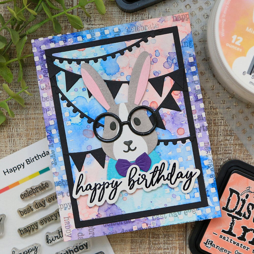 Decorative Die Set - Celebration Banners - Set of 6 - Scrapbook.com