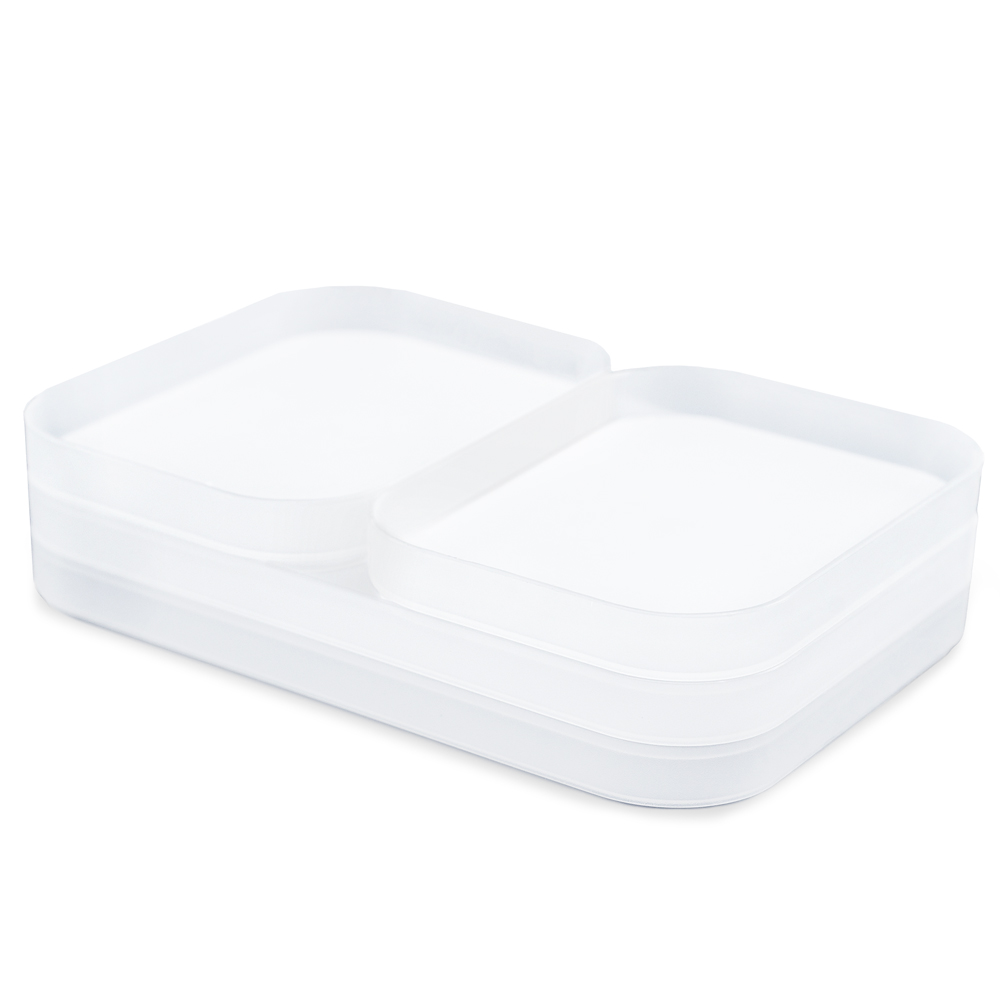Stack-n-Sort Trays - Small and Large - Frost - 4 Pack - Scrapbook.com