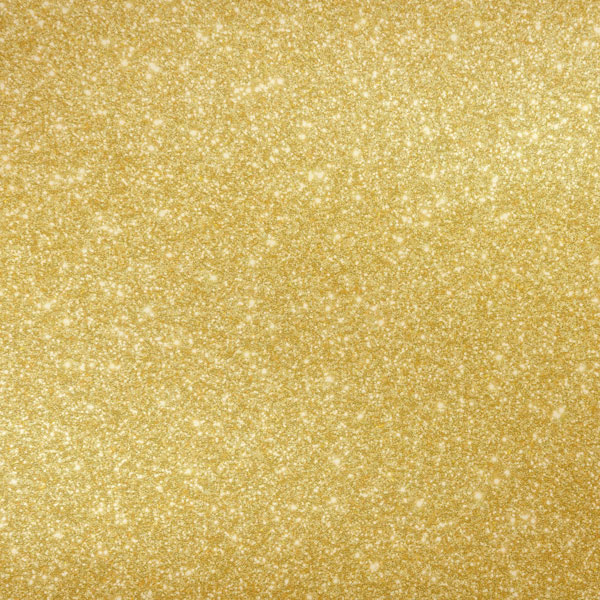 Scrapbook Customs - 12 x 12 Double Sided Paper - Gold Flowers