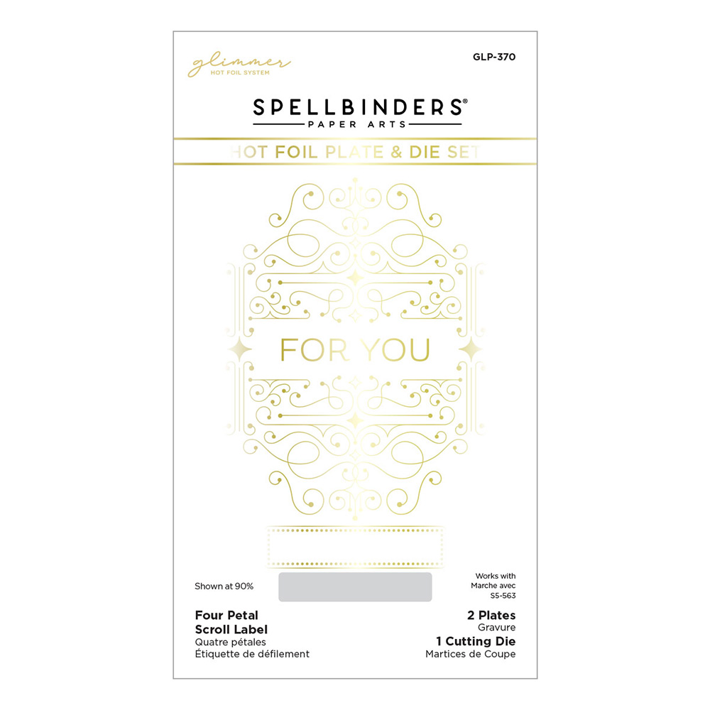 Spellbinders - Four Petal Collection - Glimmer Hot Foil - Glimmer ...