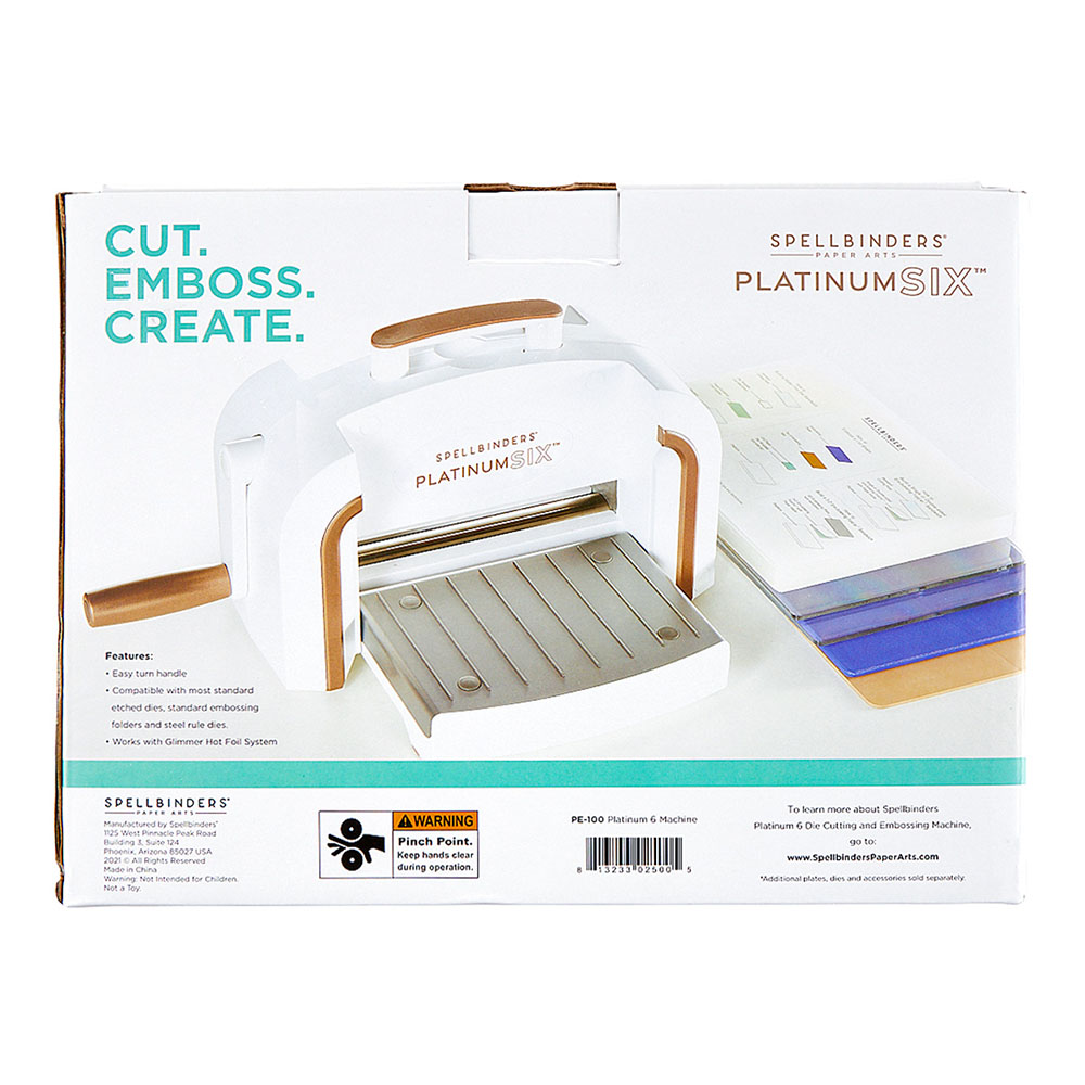 Spellbinders - Platinum 6 - Die Cutting and Embossing Machine