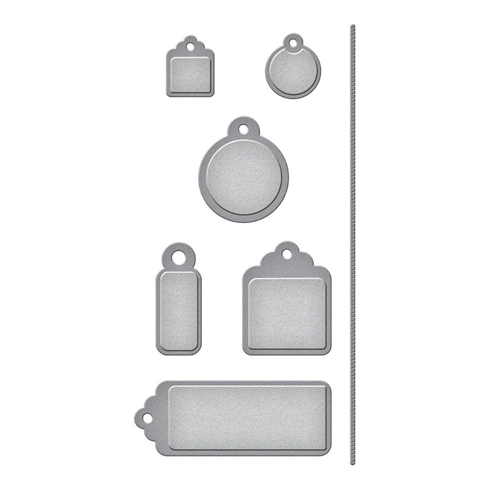 Spellbinders - Etched Dies - Assorted Tags