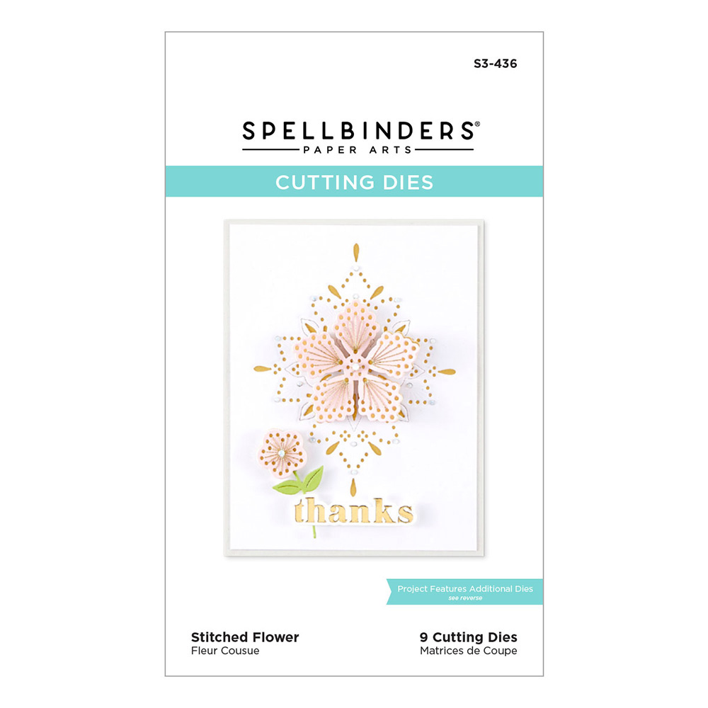 Spellbinders - Etched Dies - Stitched Flower