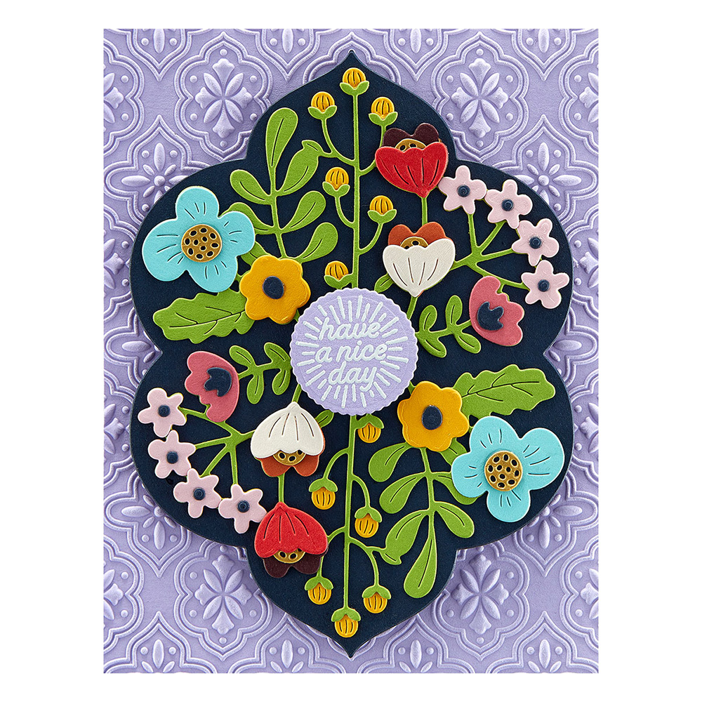 Spellbinders - Floral Reflection Collection - Clear Photopolymer Stamps ...