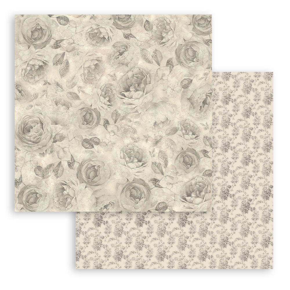 Stamperia - Shabby Rose Collection - 12 x 12 Paper Pad