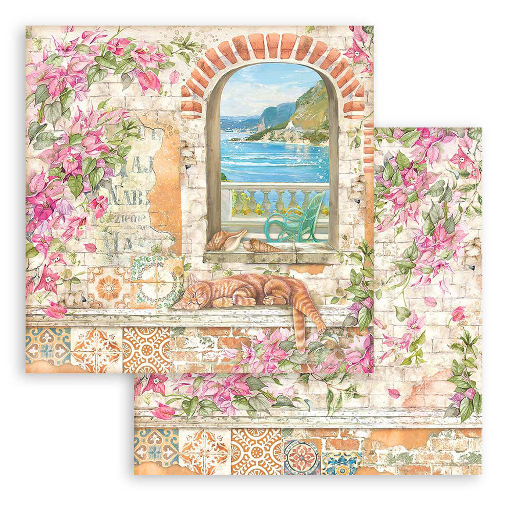 Stamperia - Blue Dream Collection - 8 x 8 Paper Pad