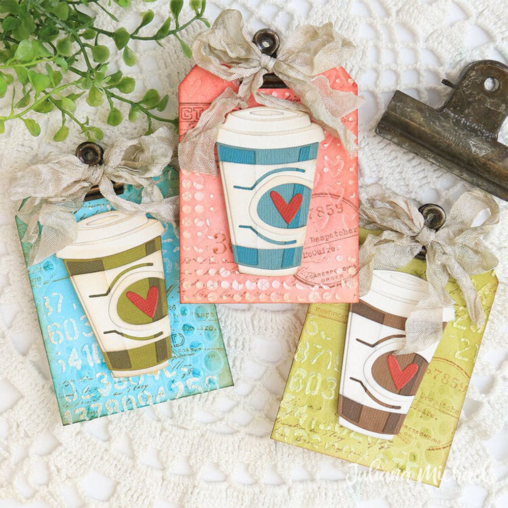 Bubbling Thinlits Die from Tim Holtz and Sizzix