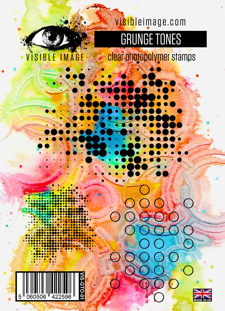 Visible Image - Clear Photopolymer Stamps - Grunge Tones