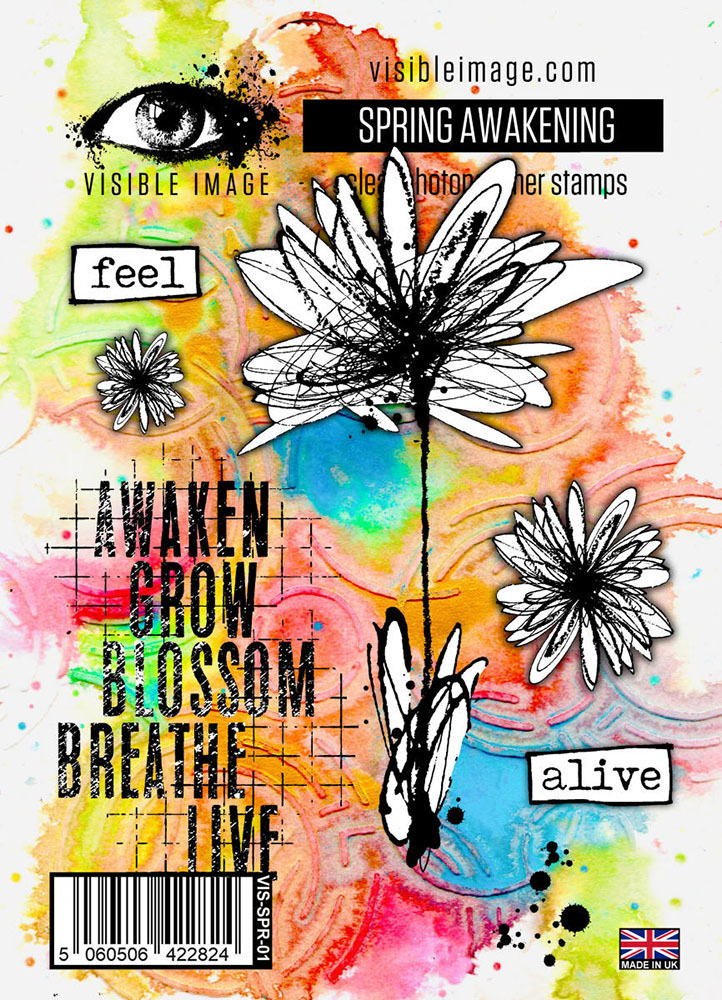 Visible Image - Clear Photopolymer Stamps - Spring Awakening