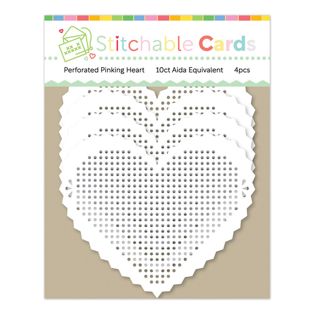 Waffle Flower Crafts - Stitchable Cards Collection - Perforated Pinking ...